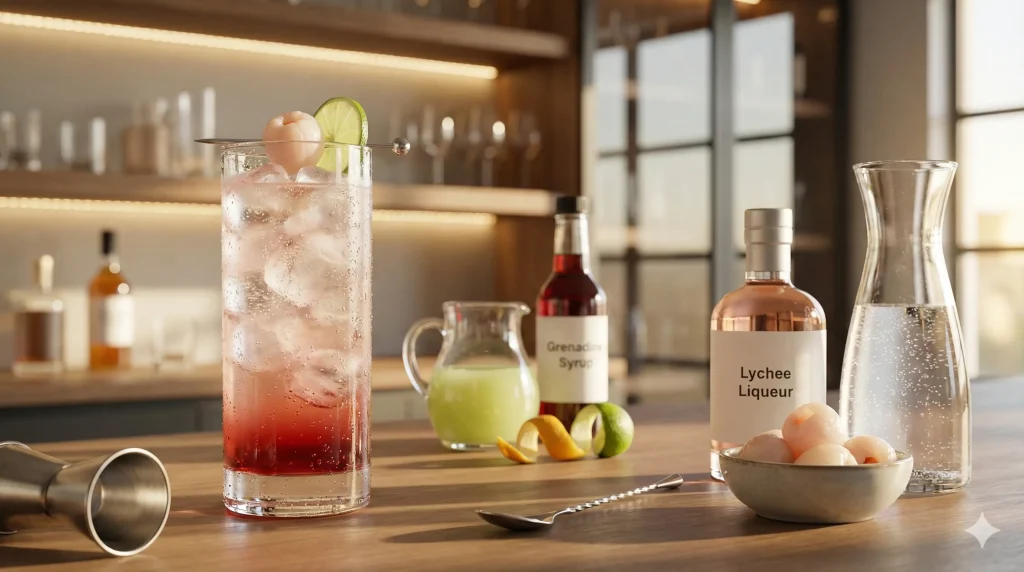 Cocktail Soho 10 Recettes Faciles Avec La Liqueur De Litchi